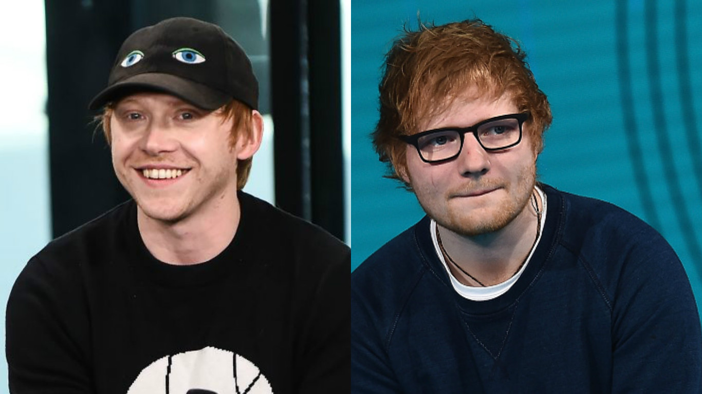 Rupert Grint admitted he's actually Ed Sheeran, and what kind of magic ... Rupert Grint admitted he's actually Ed Sheeran, and what kind of magic ...