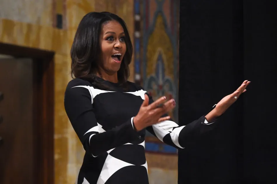 Michelle Obamas Portrait Shaved Into Mans Hair Looks Fabuloushellogiggles